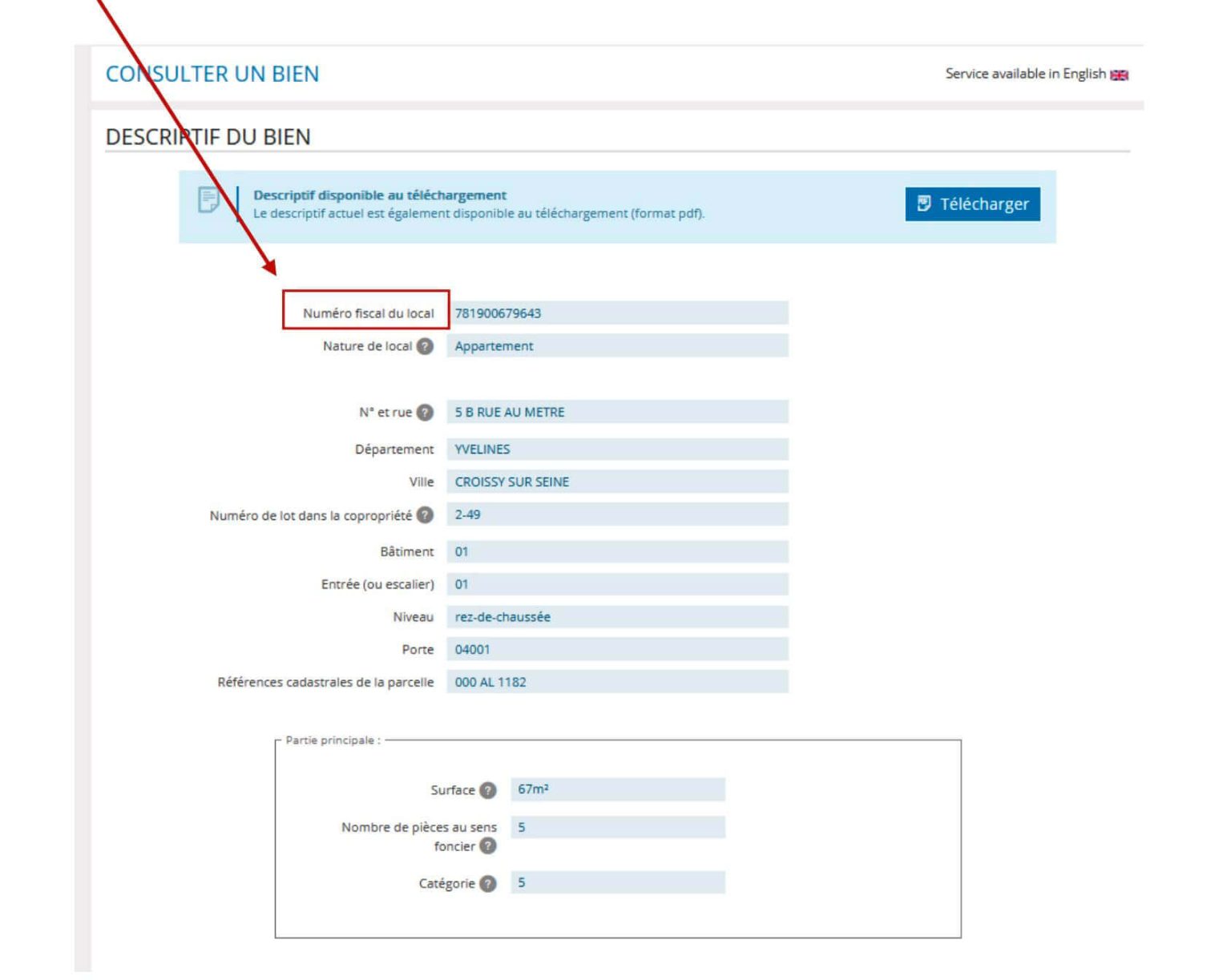 Comment obtenir l’identifiant fiscal d’un bien pour un DPE
