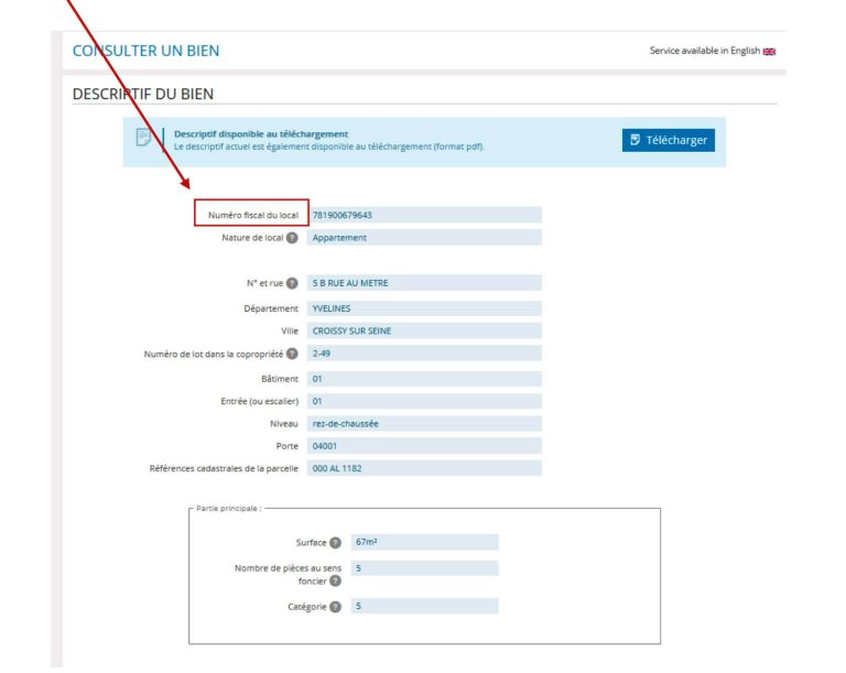 Comment obtenir l’identifiant fiscal d’un bien pour un DPE